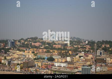 The busy life of downtown Kampala, Uganda Stock Photo - Alamy