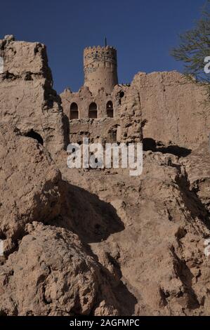 Abandoned castle in the middle of the desert of Morocco Stock Photo - Alamy