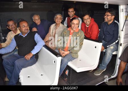 Kolkata, India. 18th Dec, 2019. Subhashish Mukherjee, Actor, Sandip Ray, Film Director ...