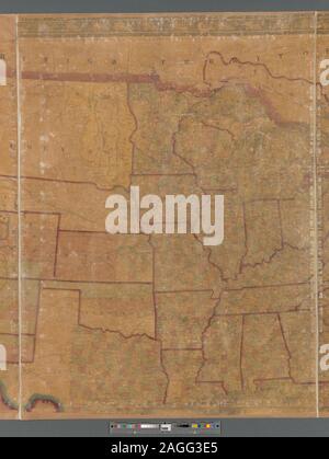 This map from 1850 shows the United States, including Texas at its ...