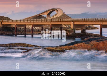 Storseisundet Bridge, Atlanterhavsveien, Eide, Norway Stock Photo - Alamy