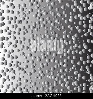 Metal background with bubbles Stock Photo - Alamy