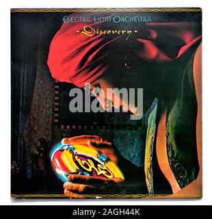 Electric Light Orchestra Discovery album cover Stock Photo - Alamy