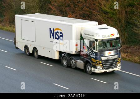 GBA LOGISTICS, DAF Haulage delivery trucks, lorry, transportation ...