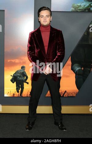 HOLLYWOOD, CA - DECEMBER 18: Dean-Charles Chapman attends the premiere ...
