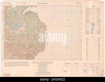 Us Military Road Map Laminated Flat Wall Map Edition