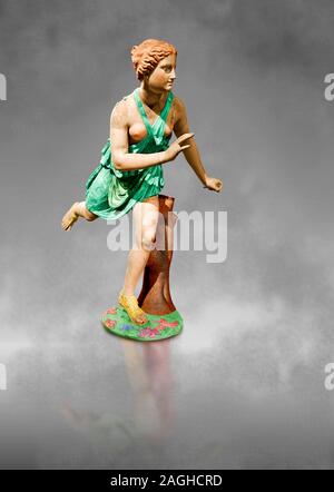 Statue of Atalanta a 2nd century Roman sculpture restored in the 17th ...