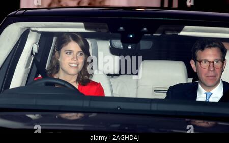 Pic shows: Royals leave after lunch at Buckingham Palace today 18/12.19 ...