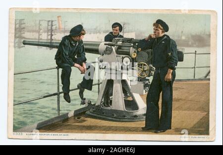 1907-1908. First series with divided backs (for message and address ...