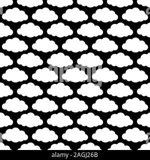 Cloud geometric tile pattern seamless repeat background Stock Photo - Alamy