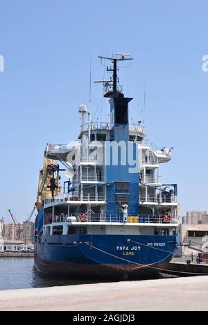 Alexandria Docks, quay, wharfe, Egypt Stock Photo - Alamy