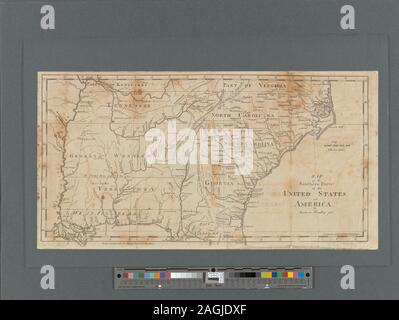 Map of the United States. Relief shown by hachures. Prime meridian ...