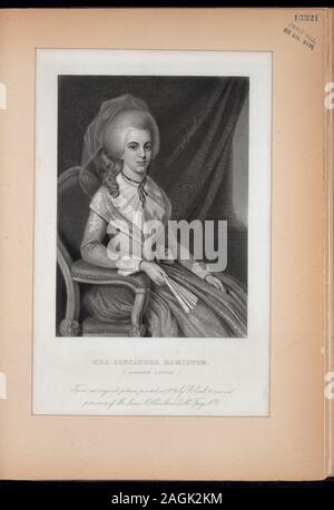 Mrs. Alexander Hamilton (Elizabeth Schuyler Stock Photo - Alamy