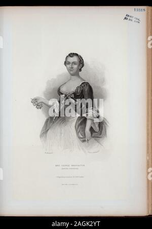 Portraits of George and Martha Washington at Washington's headquarters ...