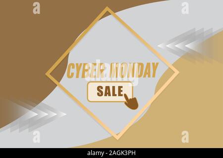 Cyber monday sale. Laptop computer with a cup of coffee. Holiday online ...