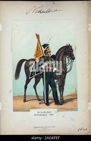 Netherlands dutch holland soldier, 1820.; Netherlands dutch holland ...