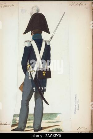 Netherlands dutch holland soldier, 1821 [part 1].; Netherlands dutch ...