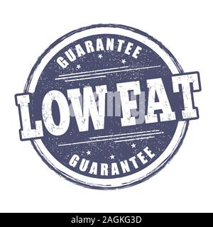 low fat stamp. sign. seal Stock Vector Image & Art - Alamy