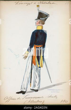 Netherlands dutch holland soldier, 1821 [part 2].; Netherlands dutch ...