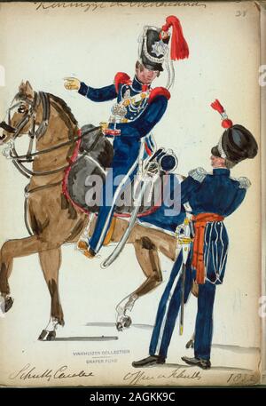 Netherlands dutch holland soldier, 1830-32.; Netherlands dutch holland ...
