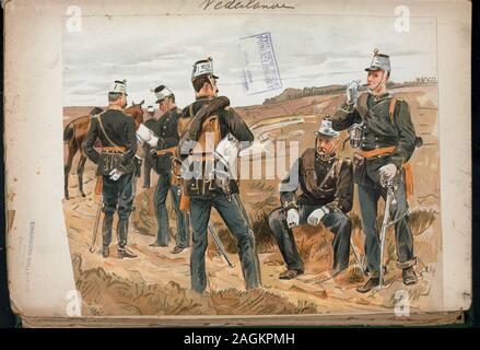 Netherlands dutch holland soldier, 1896 [part 1].; Netherlands dutch ...