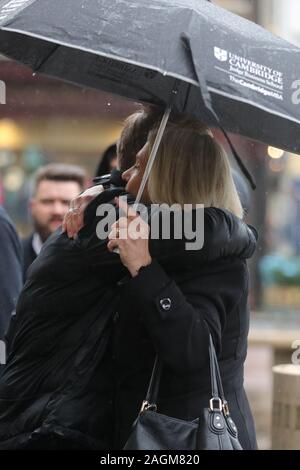 Mourners arrive for the funeral of London Bridge terror attack victim ...