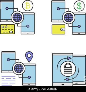 security smart wallet vector cartoon graphic Stock Vector Image & Art ...