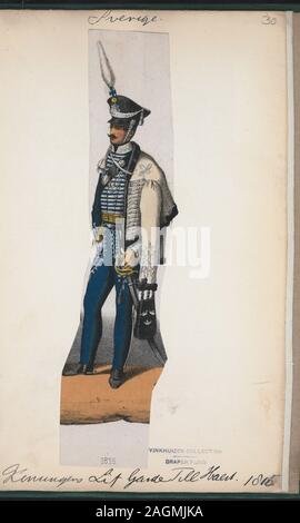 Norway and Sweden soldier, 1815.; Norway and Sweden soldier, 1815 Stock ...
