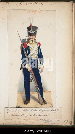 Norway and Sweden soldier, 1815.; Norway and Sweden soldier, 1815 Stock ...