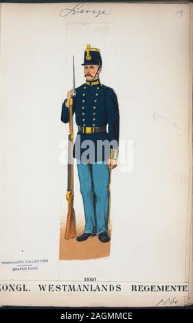 Norway and Sweden soldier, 1860.; Norway and Sweden soldier, 1860 Stock ...