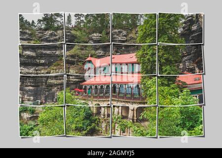 Hotel Sokoli hnizdo, Falcons nest – by the Pravcicka brana Pravcice ...