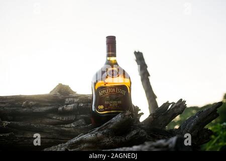 APPLETON ESTATE, JAMAICA - Jul 05, 2019: Bottle of APPLETON ESTATE ...