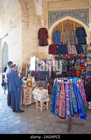Toqi Zargaron, Dome Bazaar, Bukhara, Buxoro, Uzbekistan, Central Asia ...