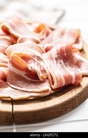 Bacon, bacon strips, breakfast bacon Stock Photo - Alamy