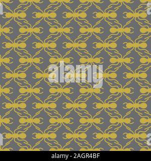 Geometric ant line pattern seamless repeat background Stock Photo - Alamy