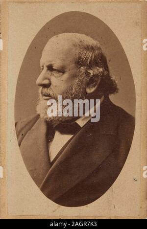 Portrait of the composer Ferdinand von Hiller (1811-1885). Museum ...