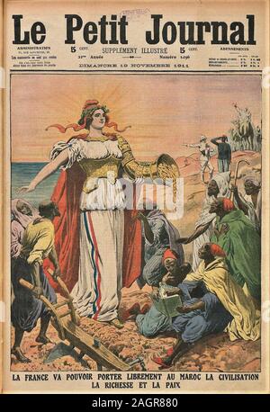 La mission civilisatrice (The Civilizing mission). Le Petit Journal ...