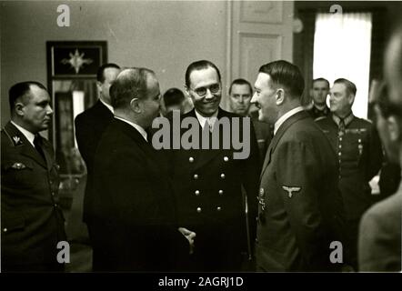 In the Reich Chancellery Heinrich Hoffmann Photographs 1934 Adolf ...
