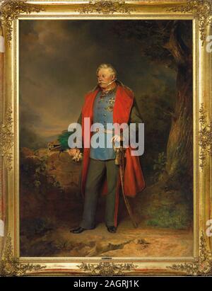 Field marshal Josef Graf Radetzky with his entourage. Museum: Russian ...