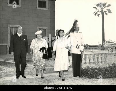 Italian PM Mario Scelba with his wife, Rome, Italy 1960 Stock Photo - Alamy