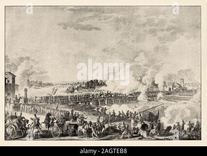 Battle of Lodi Bridge. May 1796 Stock Photo - Alamy