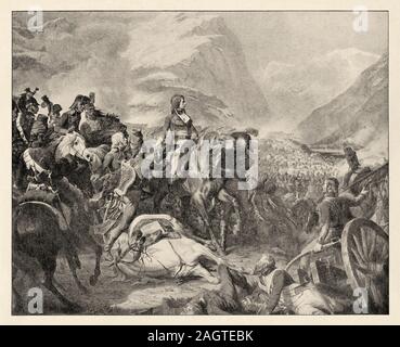 Napoleon at the Battle of Rivoli 1797 Stock Photo - Alamy