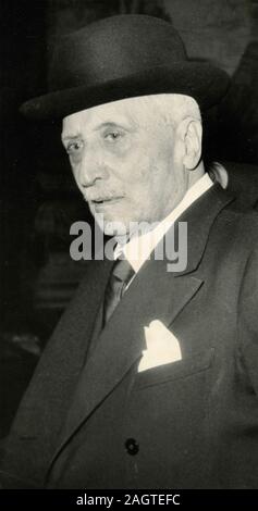 Enrico De Nicola, Italian politician and the first President of Italy ...