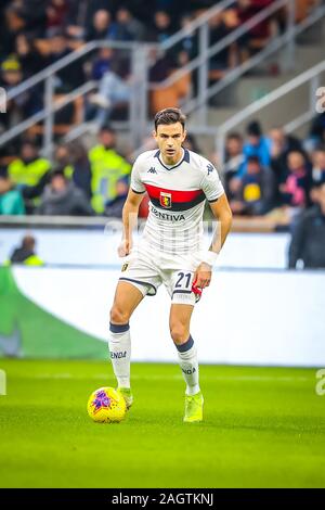 Ivan Radovanovic of Genoa CFC during the Coppa Italia match at Stadio ...