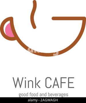 Wink Simple vector icon. Modern, simple flat vector illustration for ...