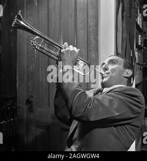 This portrait of jazz trumpeter Wingy Manone was taken by William P ...