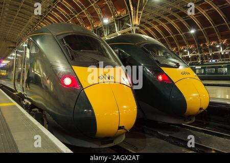 The windscreens of Hitachi Class 800 Intercity Express Trains at ...
