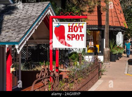 USA, New Mexico, Ruidoso: View of Downtown along Rt.48 Stock Photo - Alamy