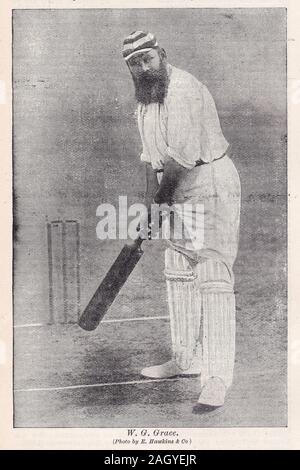 William Gilbert Grace (1848 - 1915), cricketer Stock Photo - Alamy