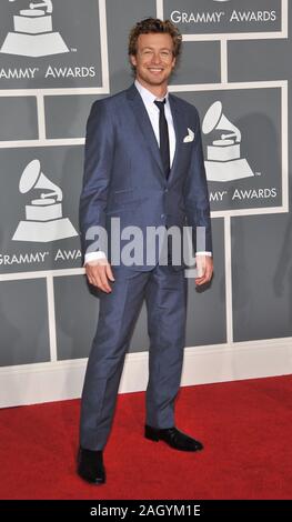 Simon Baker- 51th Grammy Awards 2009 at the Staples center In Los ...